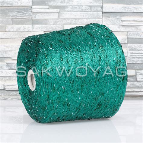 Купить Люрекс на Вискозе Luxury Selection Luckystar Изумрудный ...