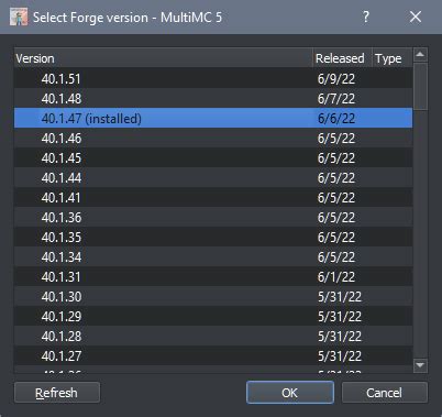 So Great If U D Ad Forge Issue MultiMC Launcher GitHub