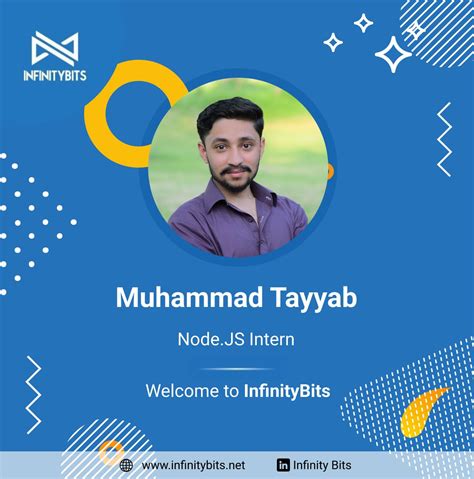 Infinity Bits On Linkedin Newhire Nodejs Intern Backenddeveloper Welcome Infintybitshr