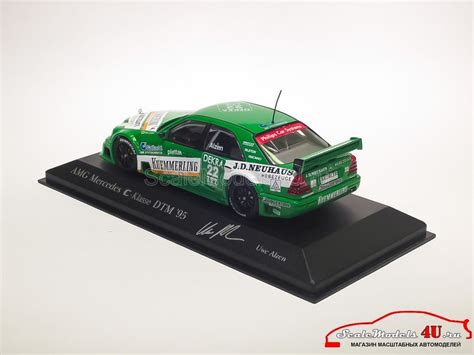 Масштабная модель автомобиля Mercedes Benz AMG C Class DTM 22 U Alzen