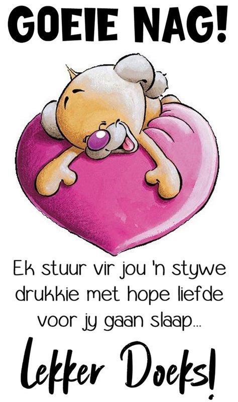 Goeie Nag Goede Nacht Nacht Liefde