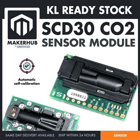 Scd30 High Precision Ndir Co2 Carbon Dioxide Temperature Humidity Sensor Module I2c Interface