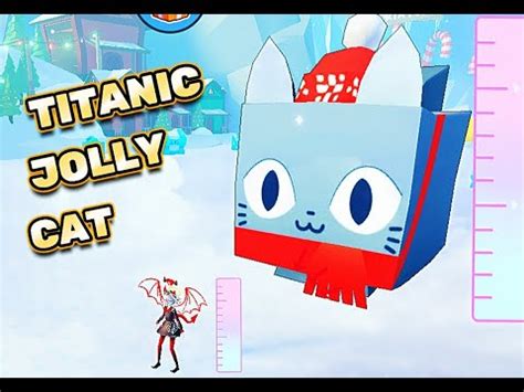 I Got My First Titanic Jolly Cat In Pet Simulator X Roblox Youtube