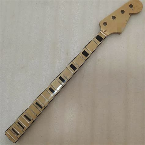 20 Frets Maple Wood 4 String Bass Neck Reverb