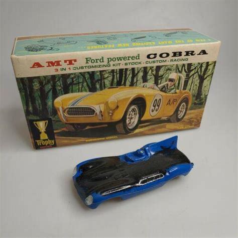 Original Amt Ford Cobra 3 In 1 Trophy Series 2170 150 Model Box And Body Only 3940998546