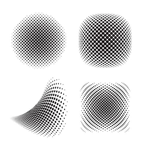 Premium Vector Abstact Multiple Halftone Dot Pattern