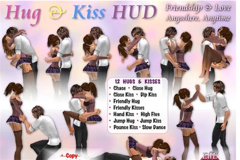 Second Life Marketplace Hug And Kiss