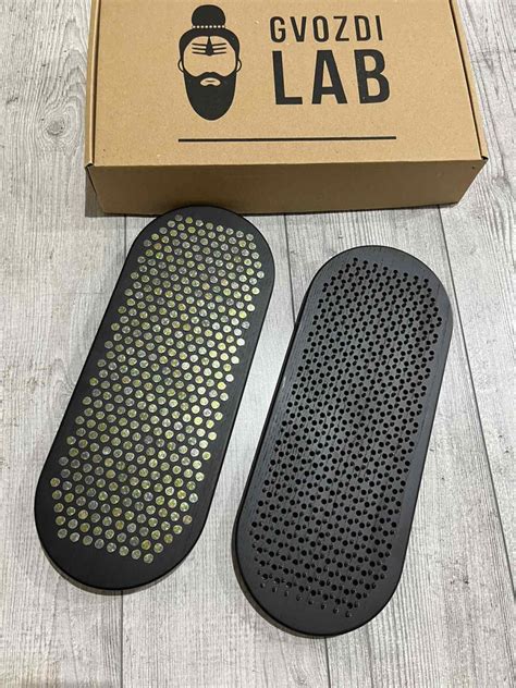 Дошка Садху з Цвяхами для йоги Дошки Садху для ніг і спини Відкрита Black продаж ціна у