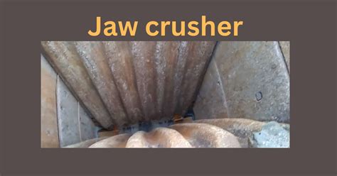 Jaw Crusher My E Blackboard