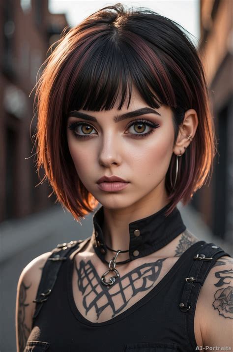 Alt Girl 220 By Ai Portraits On Deviantart