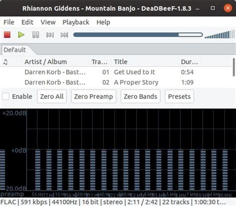 guide review deadbeef is an open source music player for linux