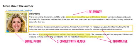 About The Author Page Examples Ituzym
