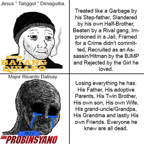 Wojak Meme Cardo Vs Tanggol Comparison By Snitchpogi12 On Deviantart