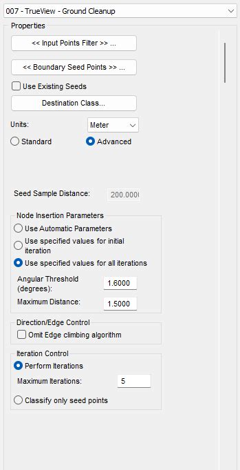 Lp360 Ground Classification Workflow Lp360