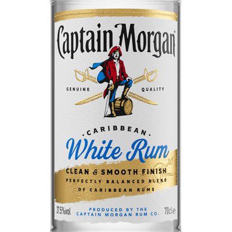 Captain Morgan White Rum 70cl Spirits And Pre Mixed Iceland Foods