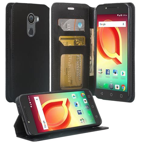 Jitterbug Smart 2 2018 5 5inch Leather Flip Wallet Case Folio