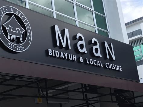 Maan Cafe And Restaurant Bidayuh Cuisine Miri Restaurant Reviews
