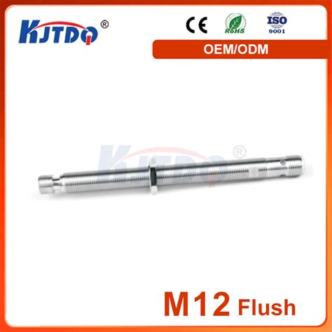 Kjt M12 56mm Pnp Npn No Nc High Pressure Inductive Proximity Sensor With Connector From China