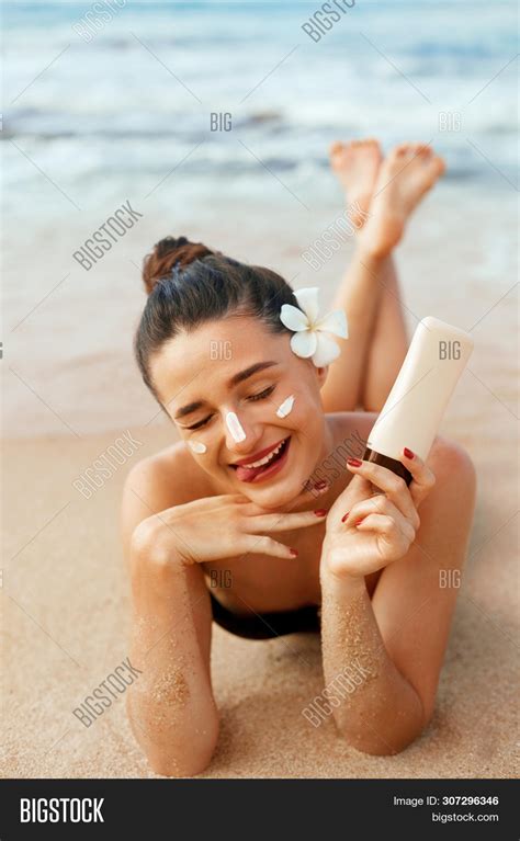 Suntan Lotion Sexy Image And Photo Free Trial Bigstock