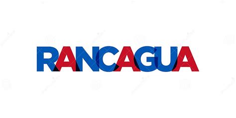 Rancagua In The Chile Emblem The Design Features A Geometric Style