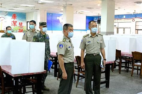 黃金財視導憲兵訓練中心 強化防疫 青年日報 Line Today