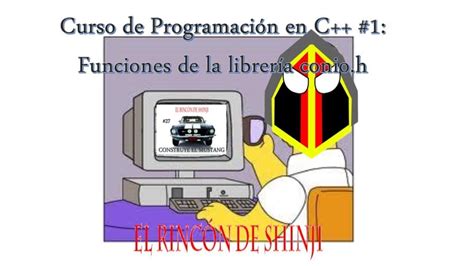 Qué funciones ofrece la librería conio h en programación en C