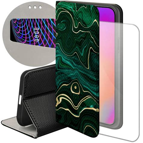 ETUI Z KLAPKĄ DO XIAOMI REDMI NOTE G WZORY MINERAŁY KAMIENIE SZLACHETNE Xiaomi Sklep