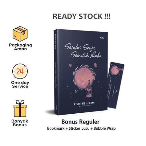 Jual Ready Buku Setulus Senja Seindah Luka Moka Media Shopee Indonesia