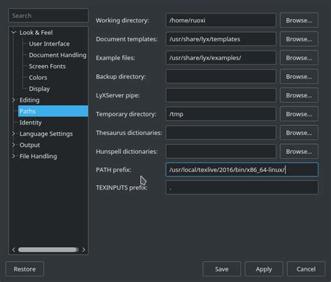 Installing LyX With Existing TeX Live On Ubuntu 16 04 Ruoxi Wang