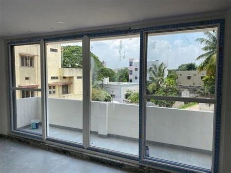 Upvc Four Panel Sliding Door Height 84 Inch At ₹ 400sq Ft In