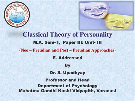 Ppt Classical Theory Of Personality Ma Sem I Paper Iii Unit