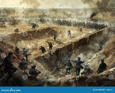 Intense Battle Of Petersburg 1864 1865 American Civil War Stock