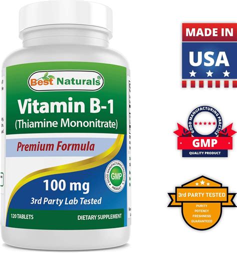 Best Naturals Vitamin B1 And Magnesium Oxide Review Vitamin Reviewer