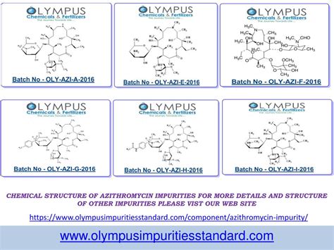 Ppt Azithromycin Impurities Manufacturer Olympus Impurities Suppliers Powerpoint