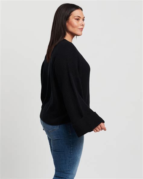 Atmosandhere Curvy Ginger Cotton Knit Jumper Airrobe