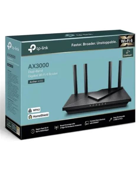 TP LINK ARCHER AX Port Mbps Wireless Router Black PicClick AU