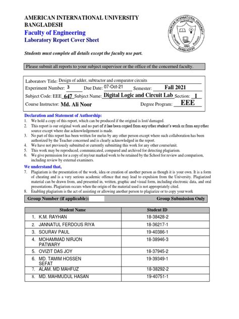 dlc lab report 03 download free pdf subtraction electrical