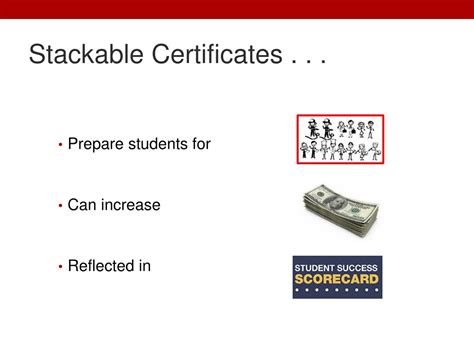 Ppt Stackable Certificates Details Details Details Powerpoint Presentation Id8789600