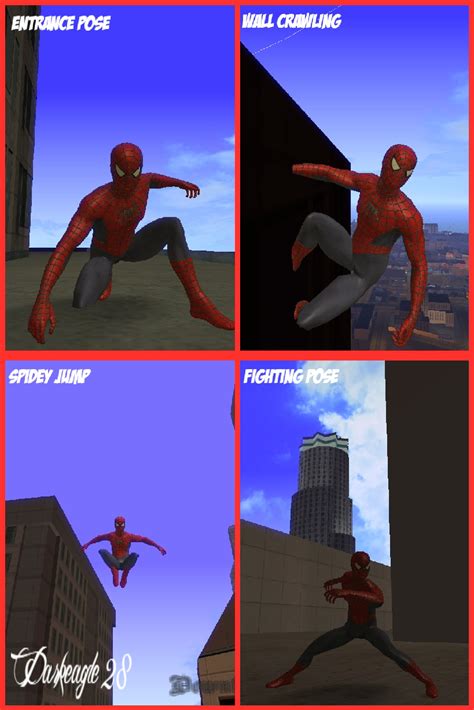 Spidey Pose Features Review 3d By Supraeagle28 On Deviantart