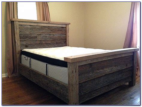 Full Size Bed Frame With Headboard And Footboard Attachments