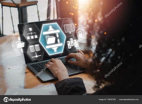 Visual Representation Data Compression Showcasing Digital Transformation Cloud Storage