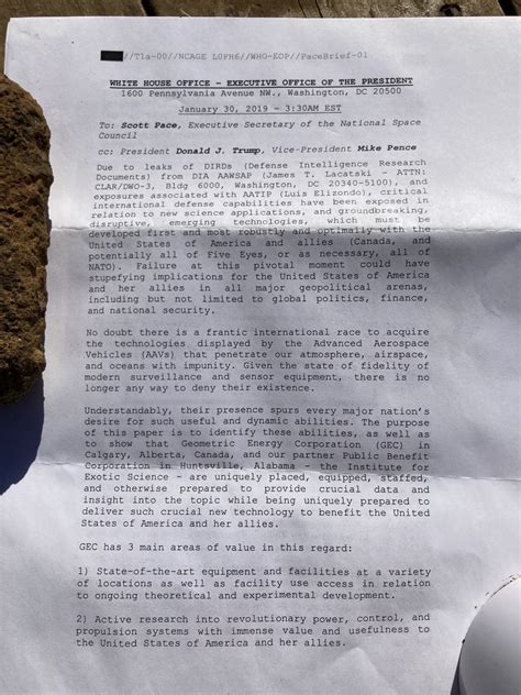 Alleged Trump Admin Era Aawsap Uap Program Document Leak Ufo Feed