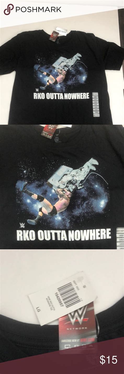 Wwe Randy Orton Rko Outta Nowhere T Shirt Hot Topic Shirts Rko Outta