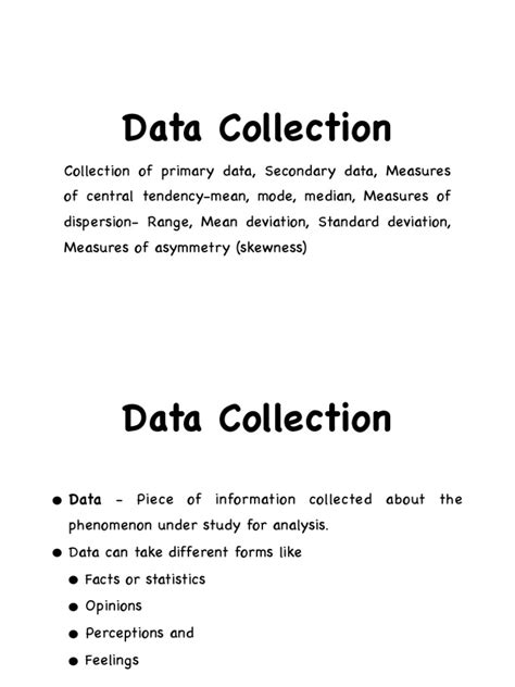 data collection methods pdf statistics level of measurement