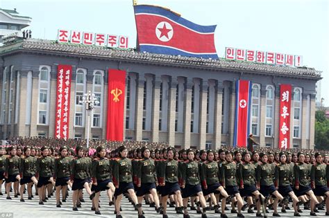 North Korea Displays Its Military Prowess In Pyongyangs Main Square As