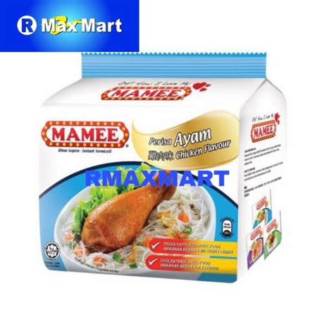 Mamee Bihun 5packs Sayur Sayuran Ayam Dan Tomyam Shopee Malaysia