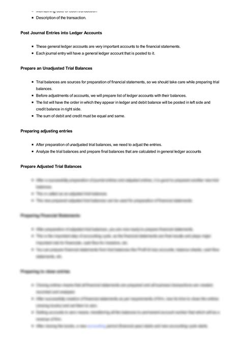 SOLUTION Steps In Accounting Cycle Explained With Examples Studypool