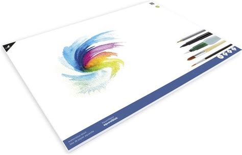 Kangaro Aquarelpapier A2 300 Grams 12 Vel Roomwit Zuurvrij