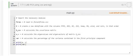 Solved I Need Help With Line Of The Instructions The Chegg