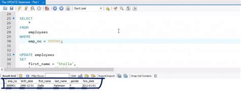 SQL UPDATE Statement How To Update Databases 365 Data Science